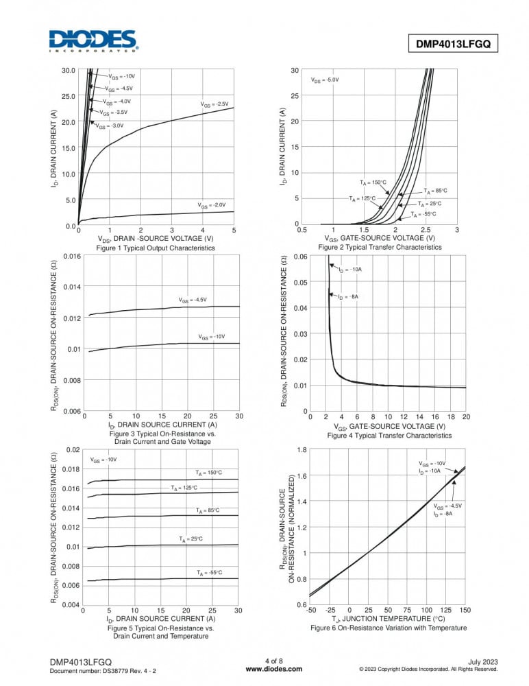 DMP4013LFGQ-13 datasheet page 4