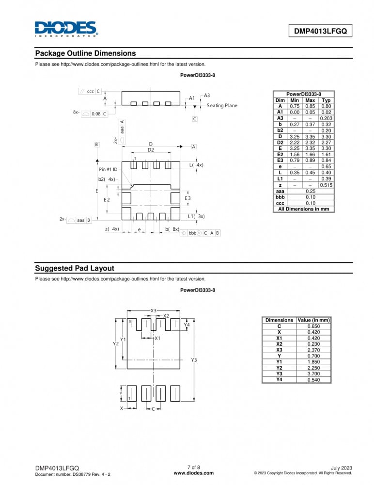 DMP4013LFGQ-13 datasheet page 7