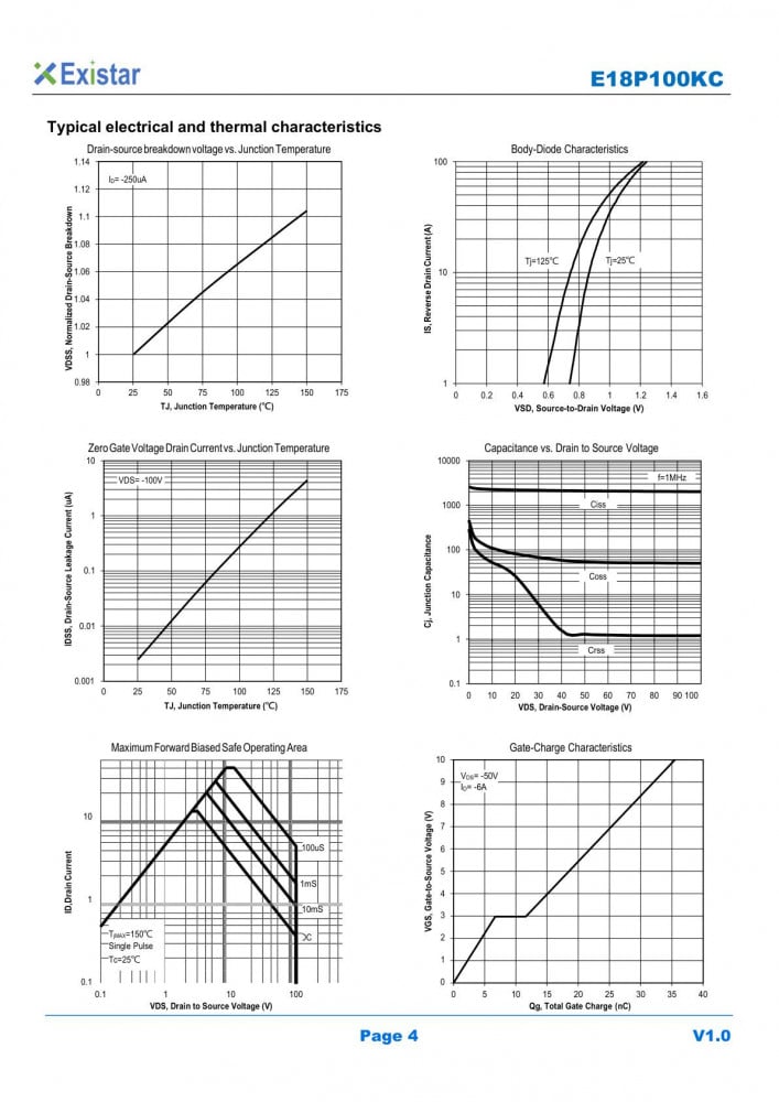 E18P100KC datasheet page 4