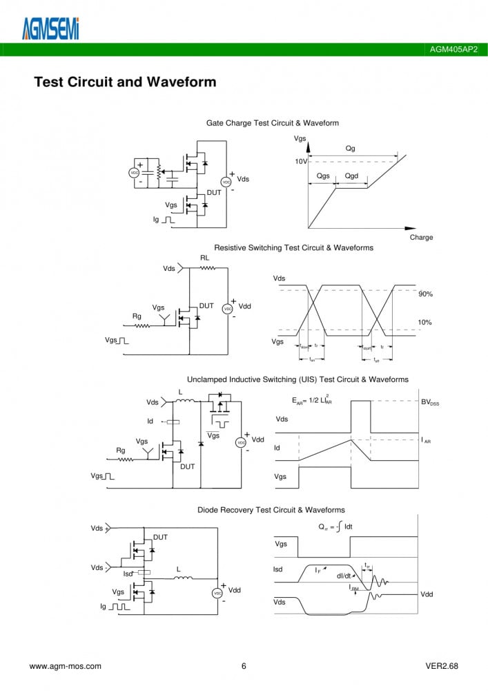 AGM405AP2 datasheet page 6