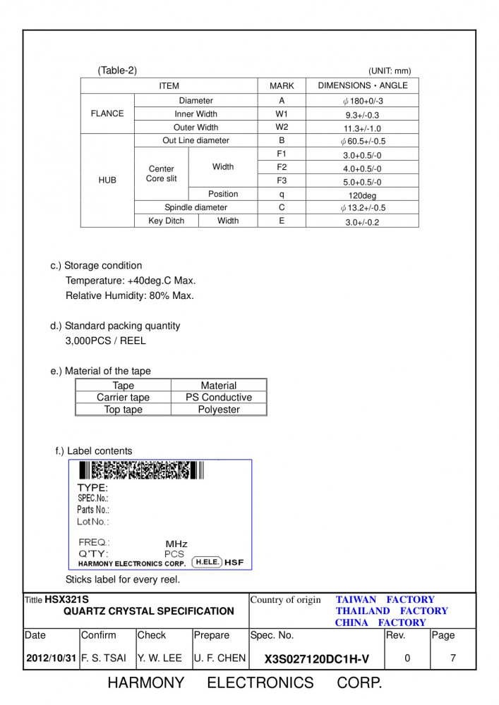 X3S027120DC1H-V specification page 7