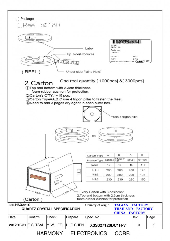 X3S027120DC1H-V specification page 9