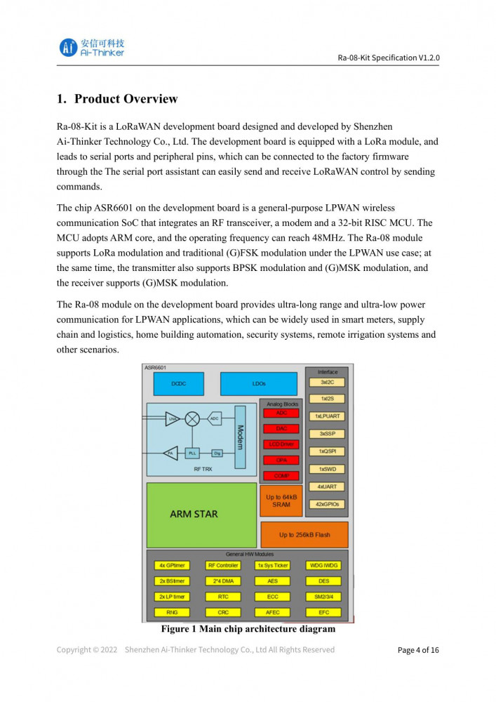 Ra-08-Kit specification page 4