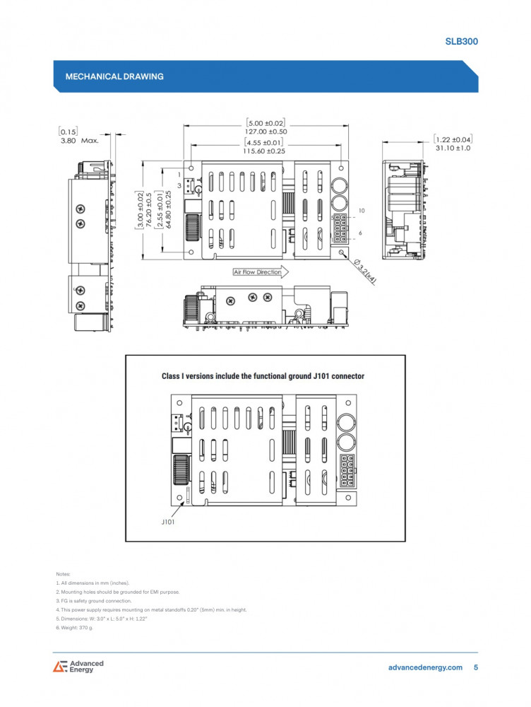 SLB300 series datasheet page 5