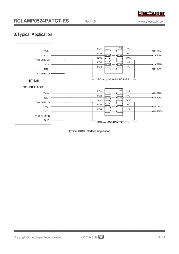 RClamp0524PATCT-ES datasheet page 5