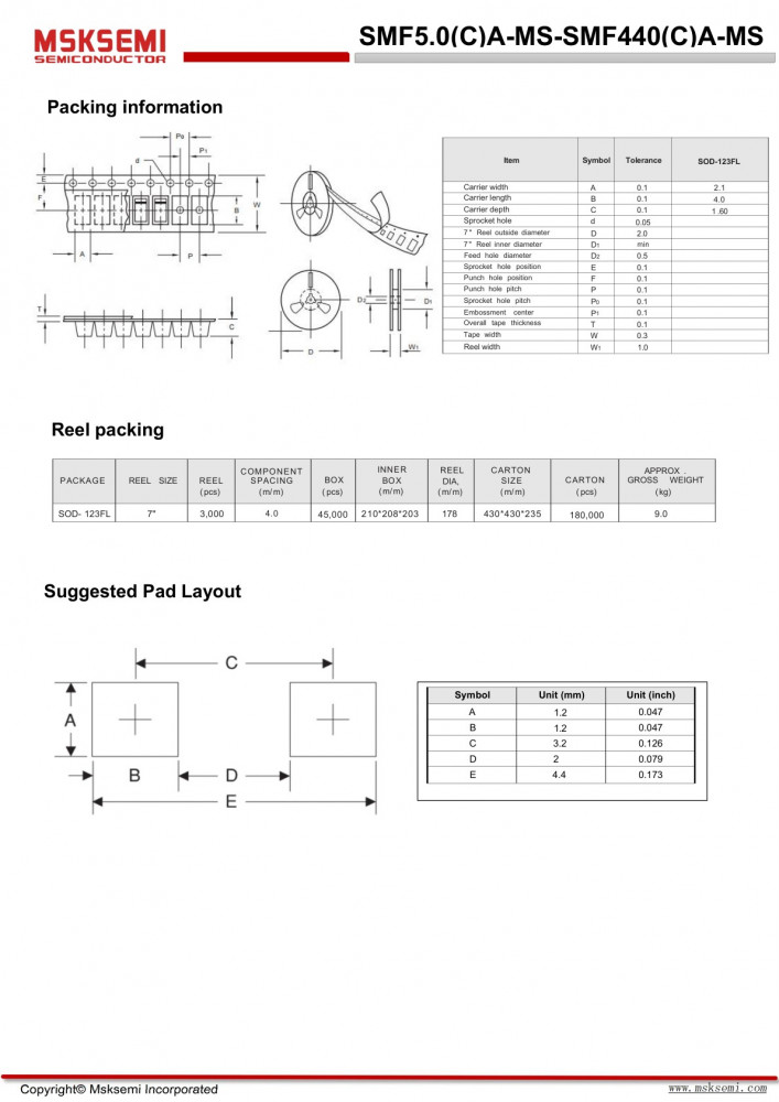 SMF5.0CA-MS datasheet page 6
