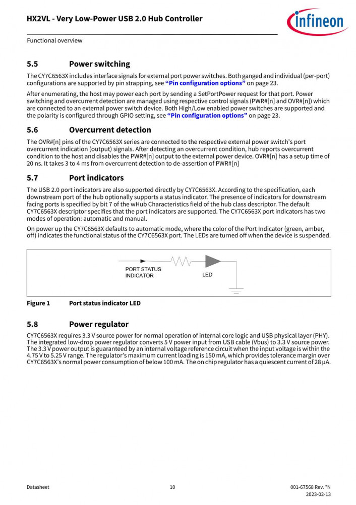 CY4607M technical document page 10