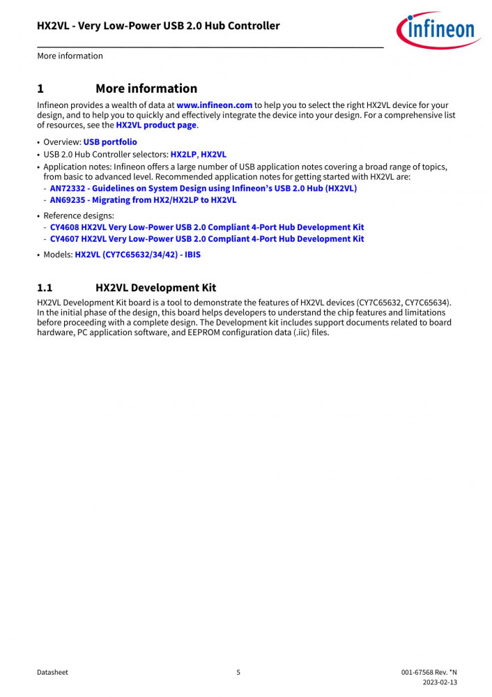 CY4607M technical document page 5