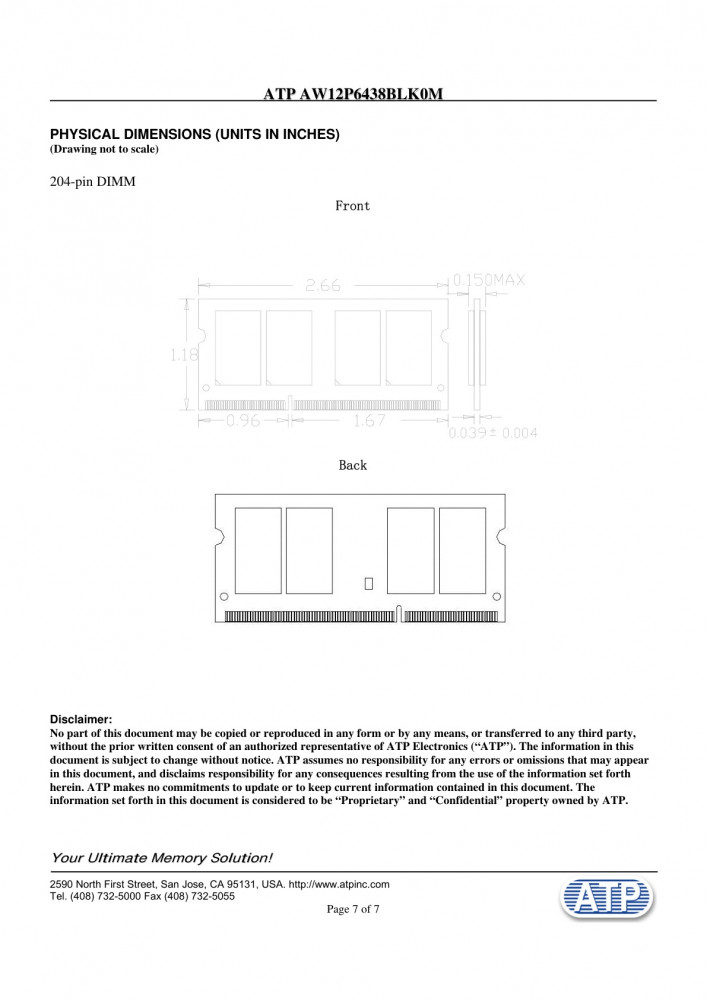 AW12P6438BLK0M technical document page 7