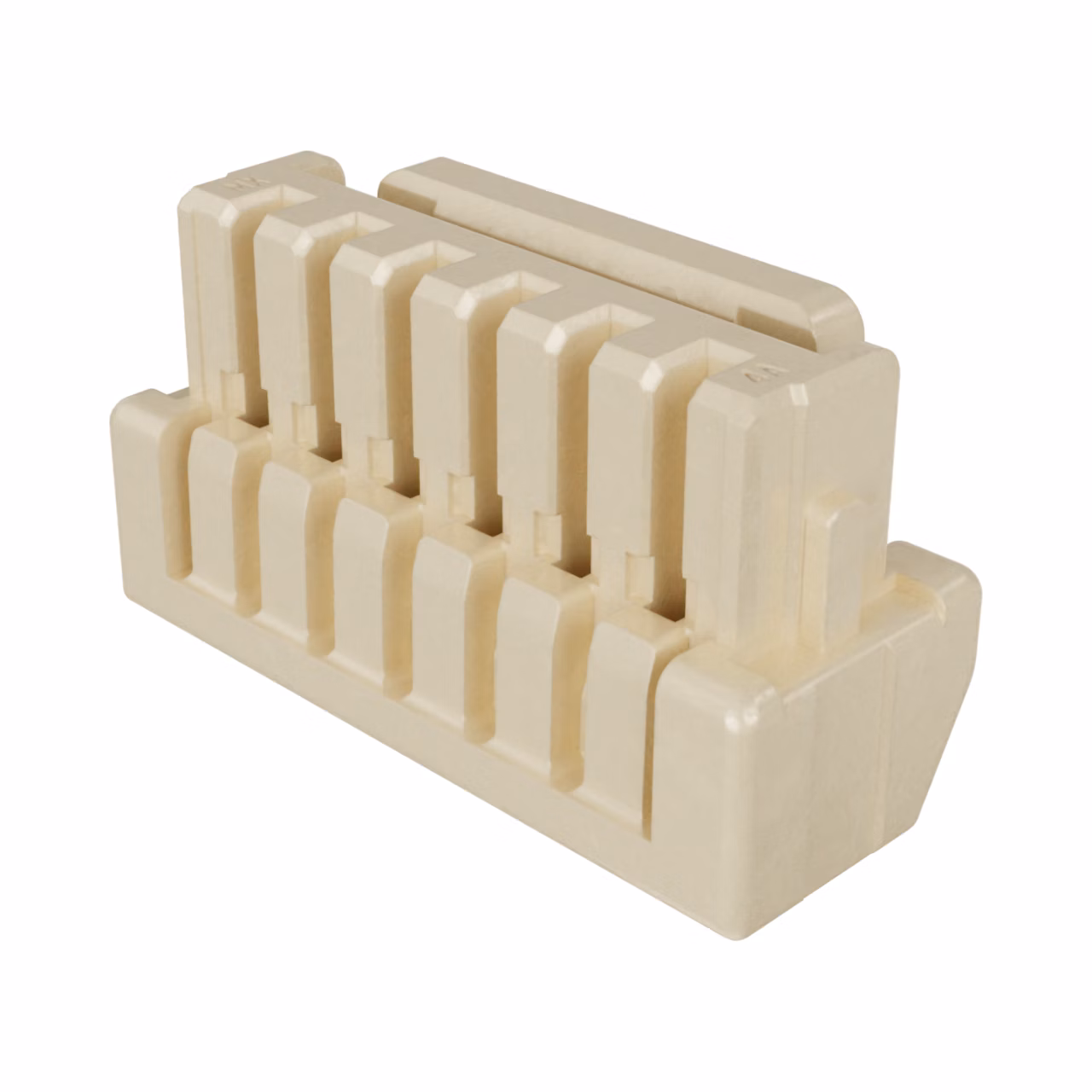 1.50mm Pitch, Micro-Lock Plus Receptacle Crimp Housing, Single Row, Positive Lock, 6 Circuits, Natural for sale