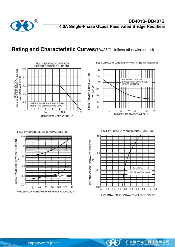 JUXING DB407S datasheet page 2