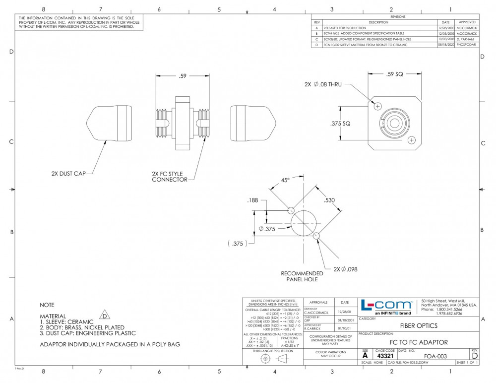 FOA-003 technical document preview