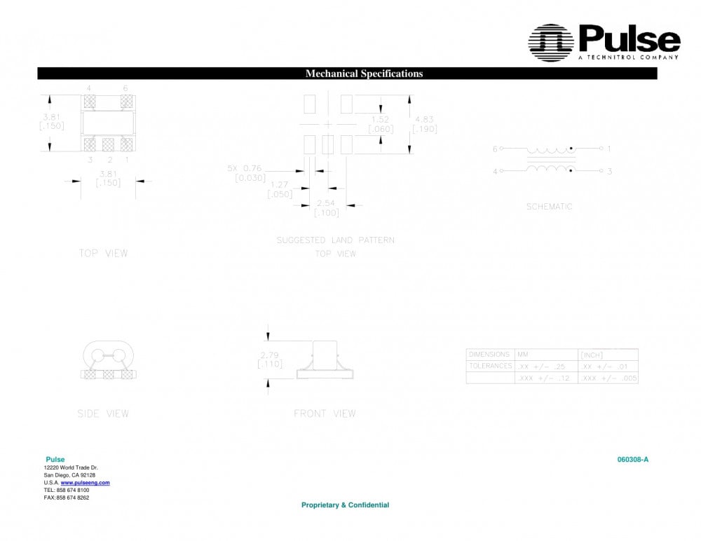 CX2232NLT datasheet page 2