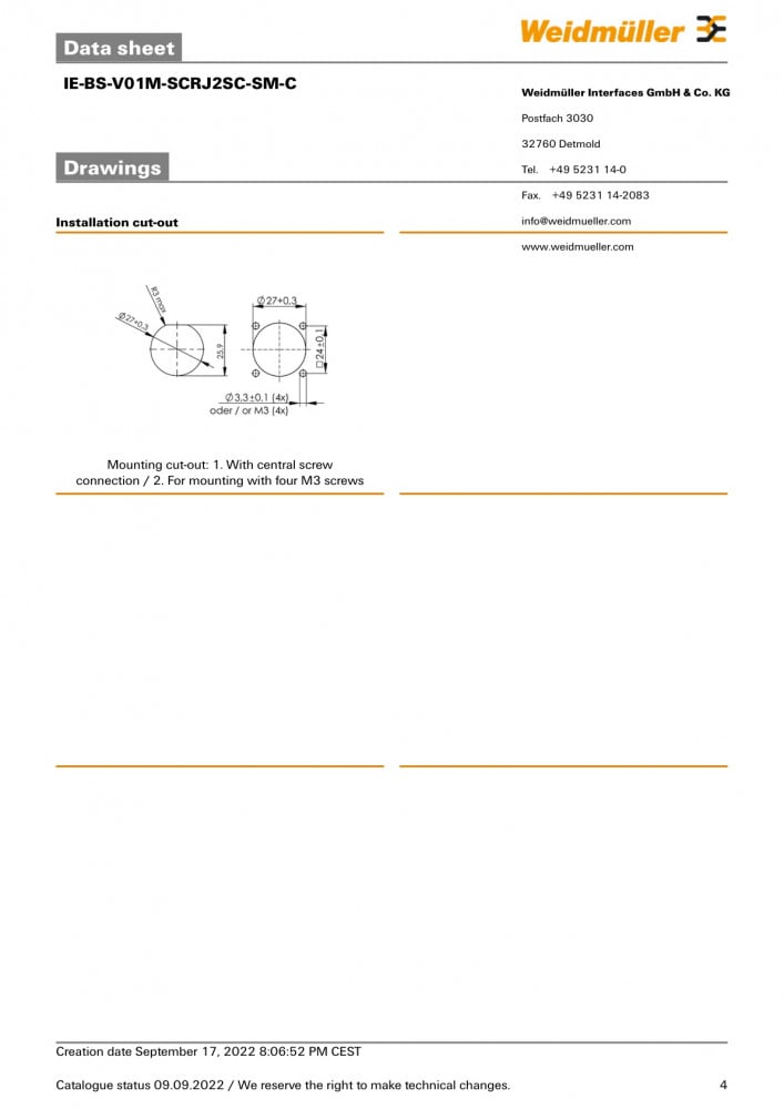 Weidmuller 1963440000 product documentation page 4