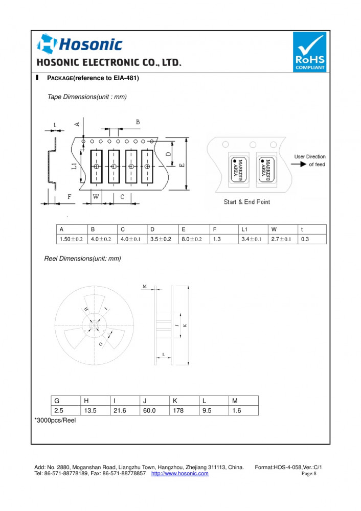 D3SX12E0X000BE datasheet page 8