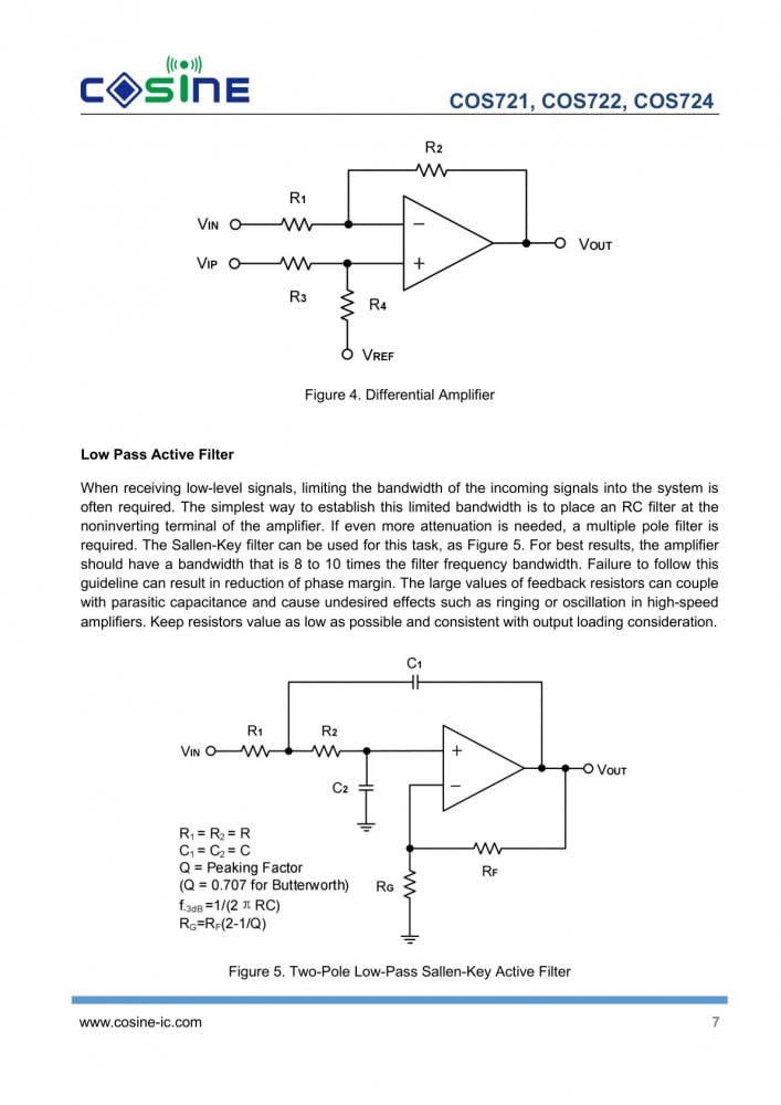 COS724SR datasheet page 7