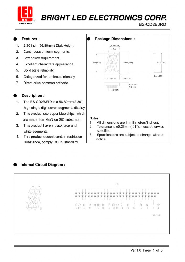 BS-CD2BJRD technical document page 1