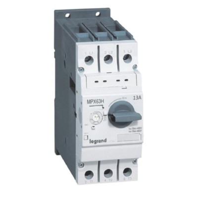 Motor protection circuit breaker MPX3 63H 9-13A 100KA for sale