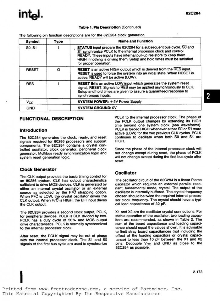 MD82C284-10/B datasheet page 5