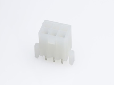 3.50mm Pitch Eurostyle 55° Wire Entry Fixed Mount PCB Terminal Block, 10 Circuits