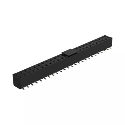 Milli-Grid Vertical Receptacle, 2.00mm Pitch, Dual Row, Surface Mount, Top/Bottom Entry, with Press-fit Plastic Pegs, Tube, 0.38µm Gold (Au) Plating, 20 Circuits, Lead-Free