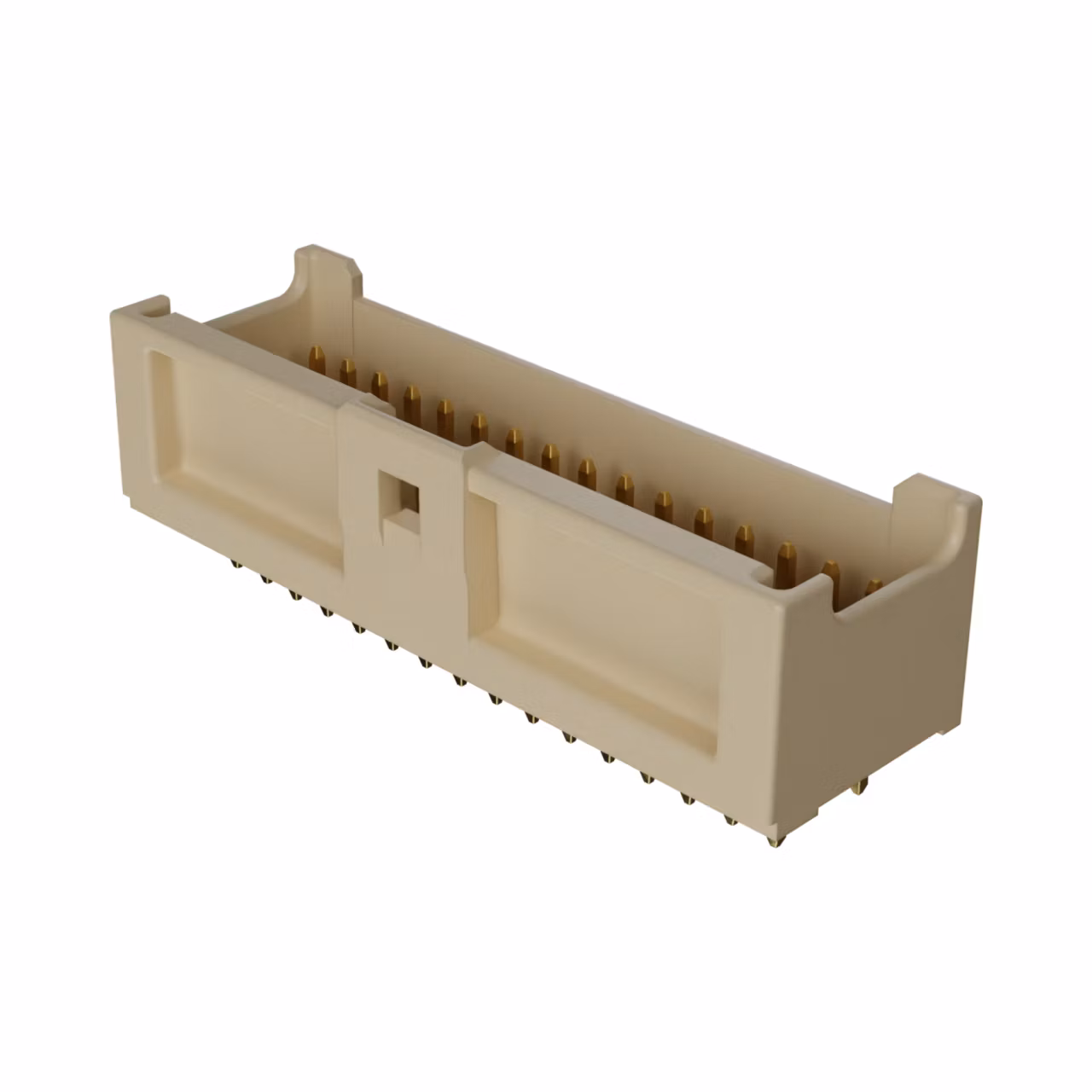 2.50mm Pitch Mini-Lock Wire-to-Board PCB Header, Vertical, 8 Circuits