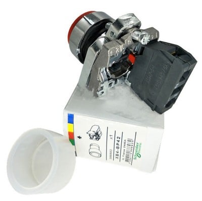 Schneider XB4BP42 Pushbutton Switch for sale