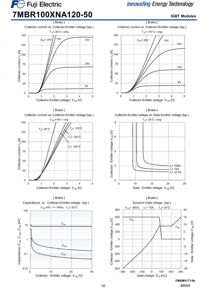 7MBR100XNA120-50 datasheet page 10