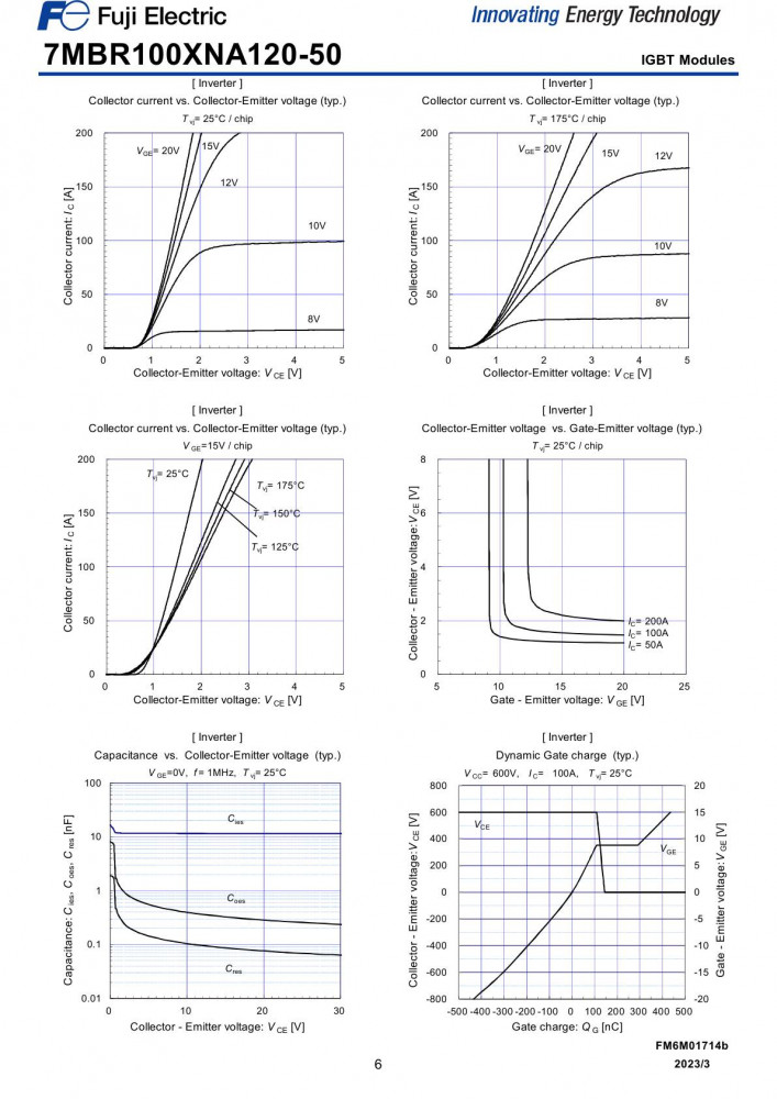 7MBR100XNA120-50 datasheet page 6