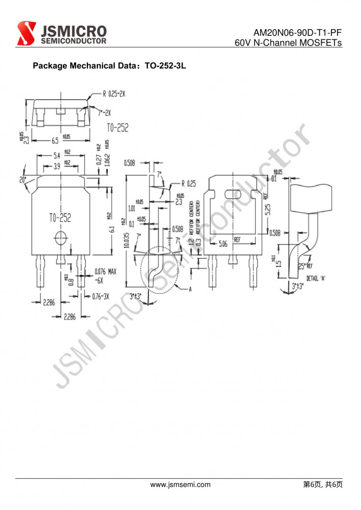 AM20N06-90D-T1-PF-JSM datasheet page 6