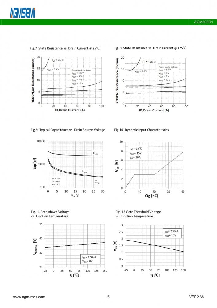 AGM303D1 datasheet page 5