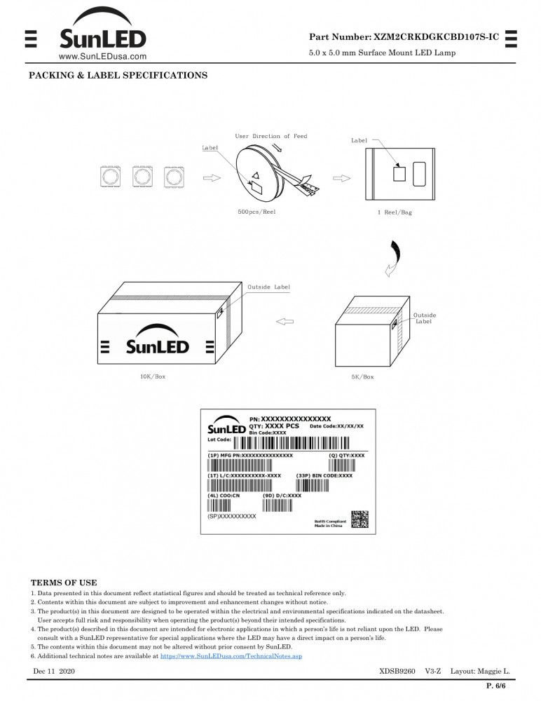 XZM2CRKDGKCBD107S-IC datasheet page 6