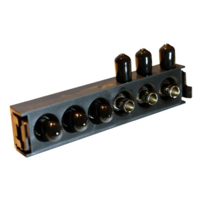ST block for 6 multimode fibres - black for sale