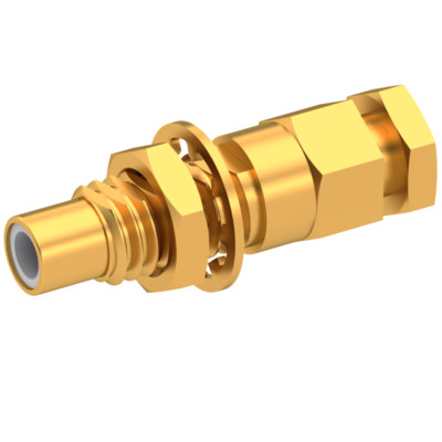 SMC / STRAIGHT PLUG FEMALE SOLDER CLAMP FOR .085''/50 SR GOLD