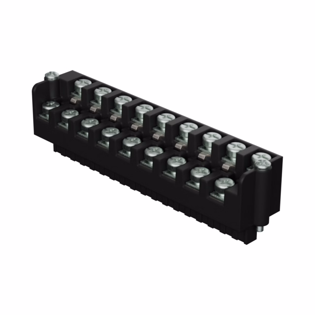 5.08mm Pitch Beau EuroMate Pluggable Terminal Block, Dual Level, 270° Wire Entry, with Retention Screws, 18 Circuits for sale