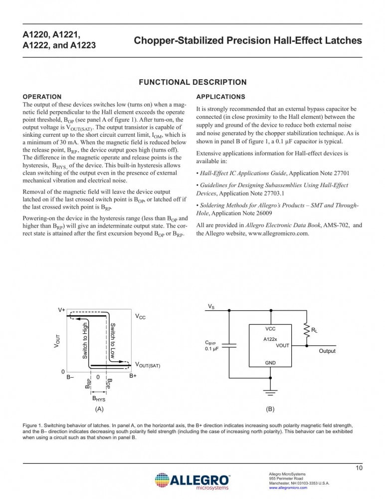 A1221LUA-T datasheet page 10