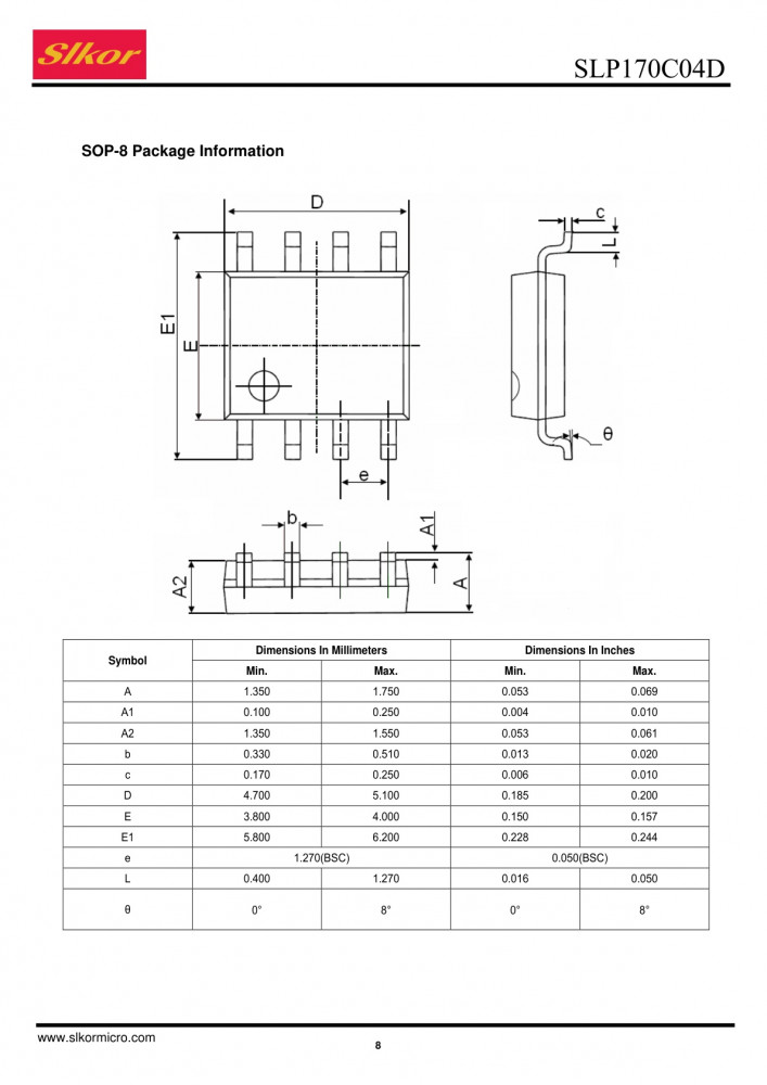 SLP170C04D datasheet page 8