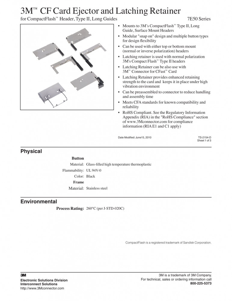 TS-2154-D page 1 technical drawing
