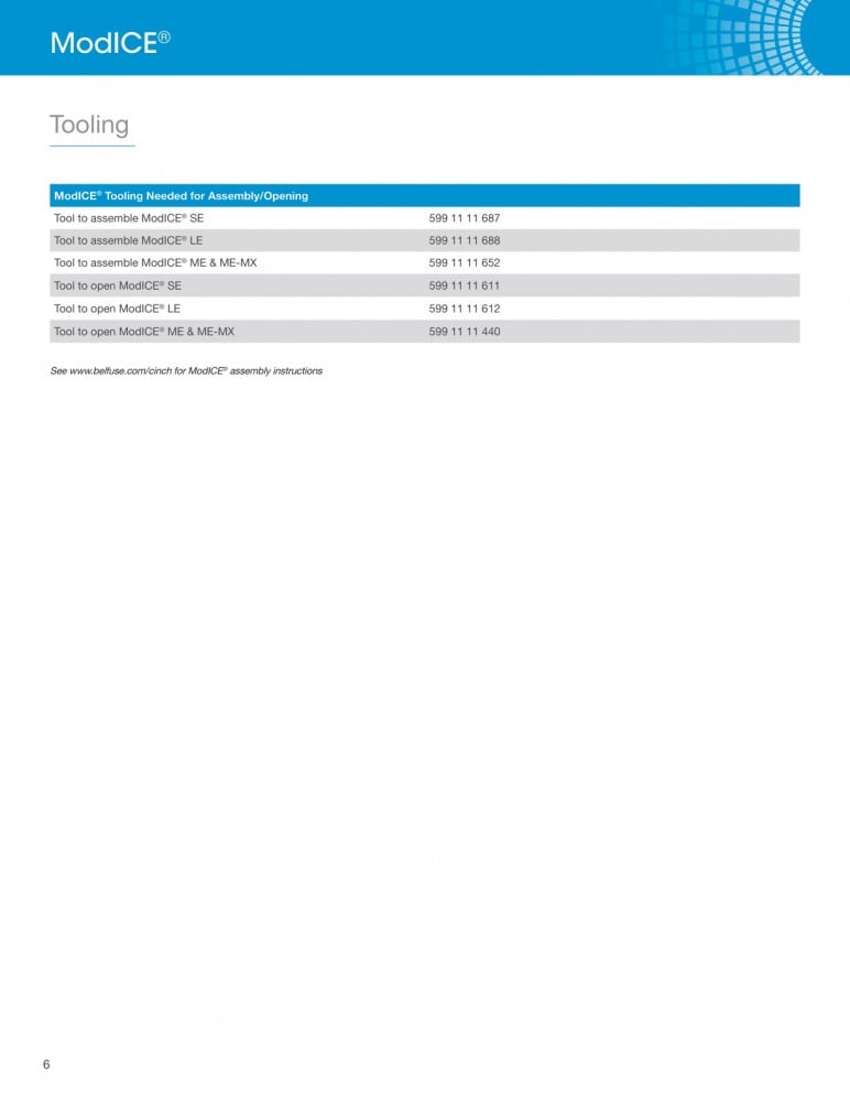 CINCH ModICE technical document page 7