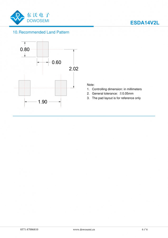 ESDA14V2L datasheet page 6