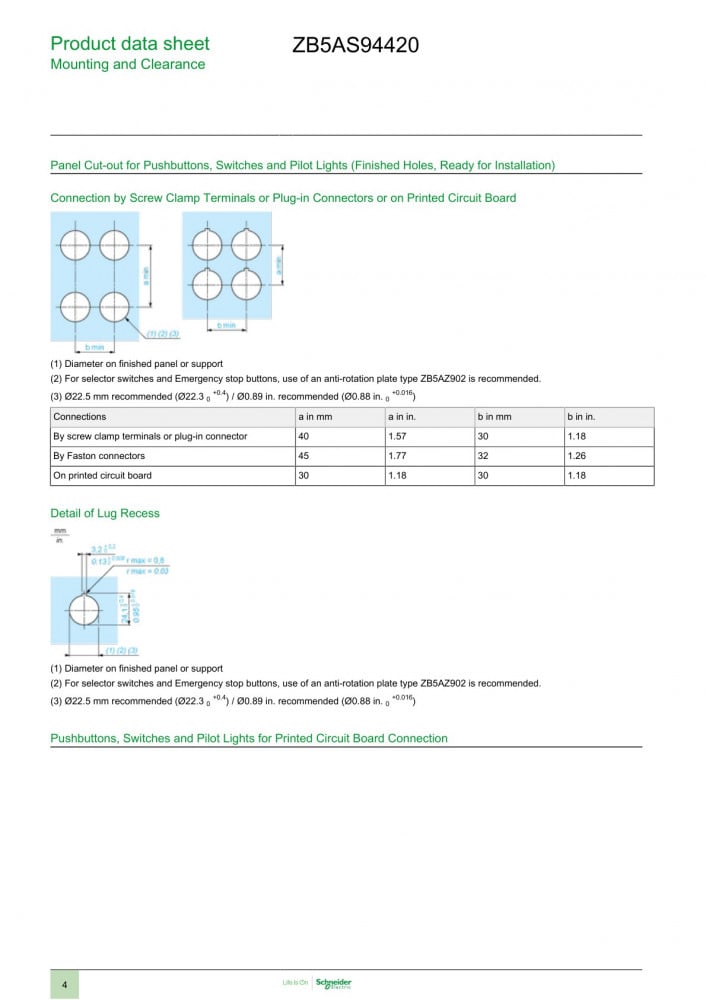 ZB5AS94420 technical document page 4
