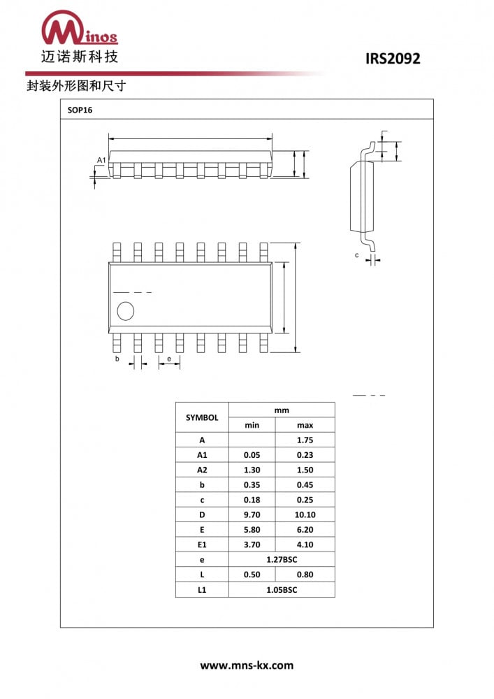 IRS2092 datasheet page 9