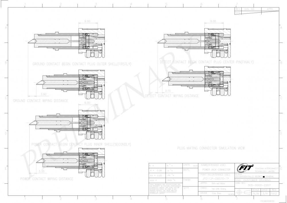 FOXCONN JPD1131-DB570-7H drawing page 3