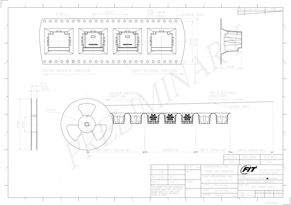 FOXCONN JPD1131-DB570-7H drawing page 4