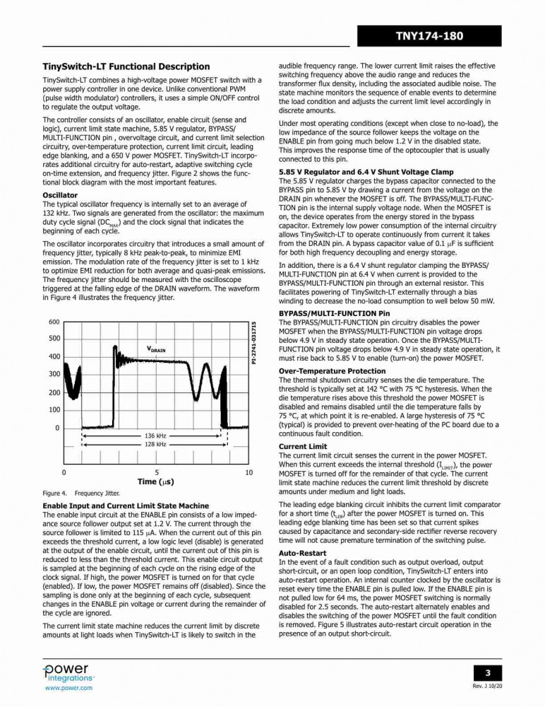 TNY177DG-TL technical document page 3