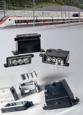 TE Connectivity T1990240001-001 Heavy Duty Connector Frame