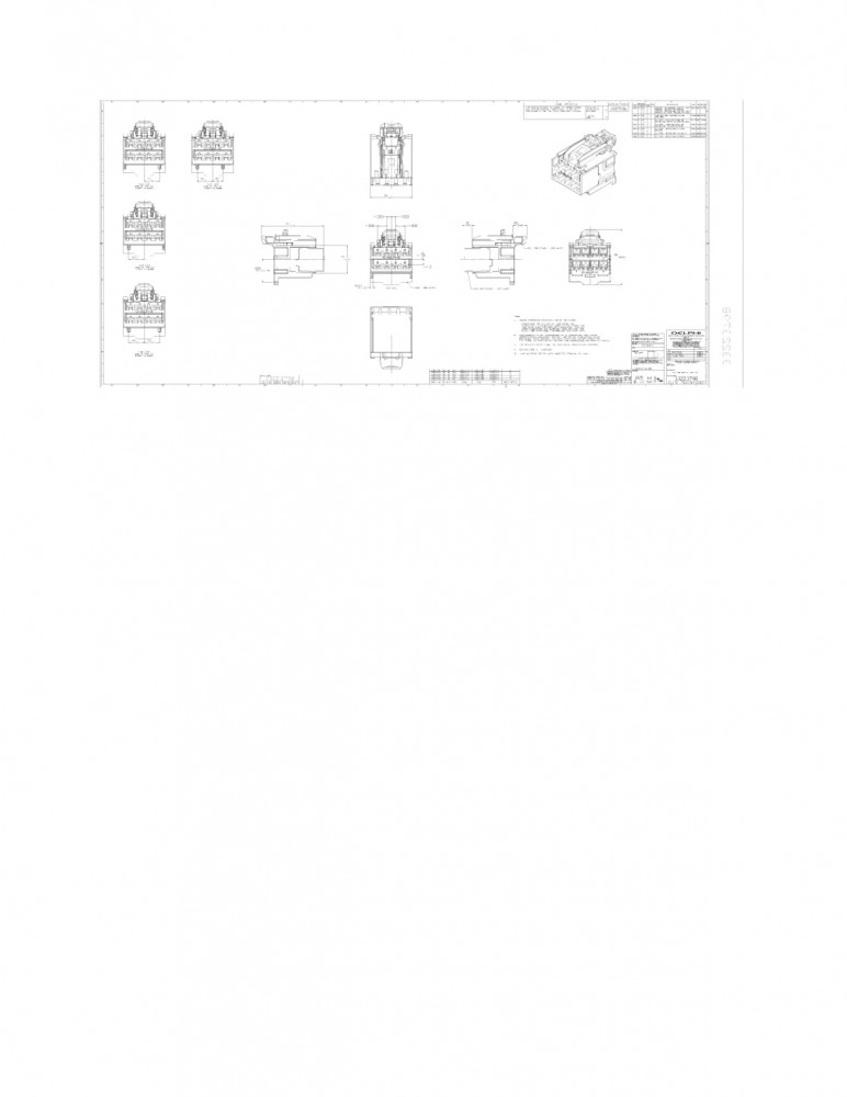 APTIV(Delphi) 33223792 technical document page 1