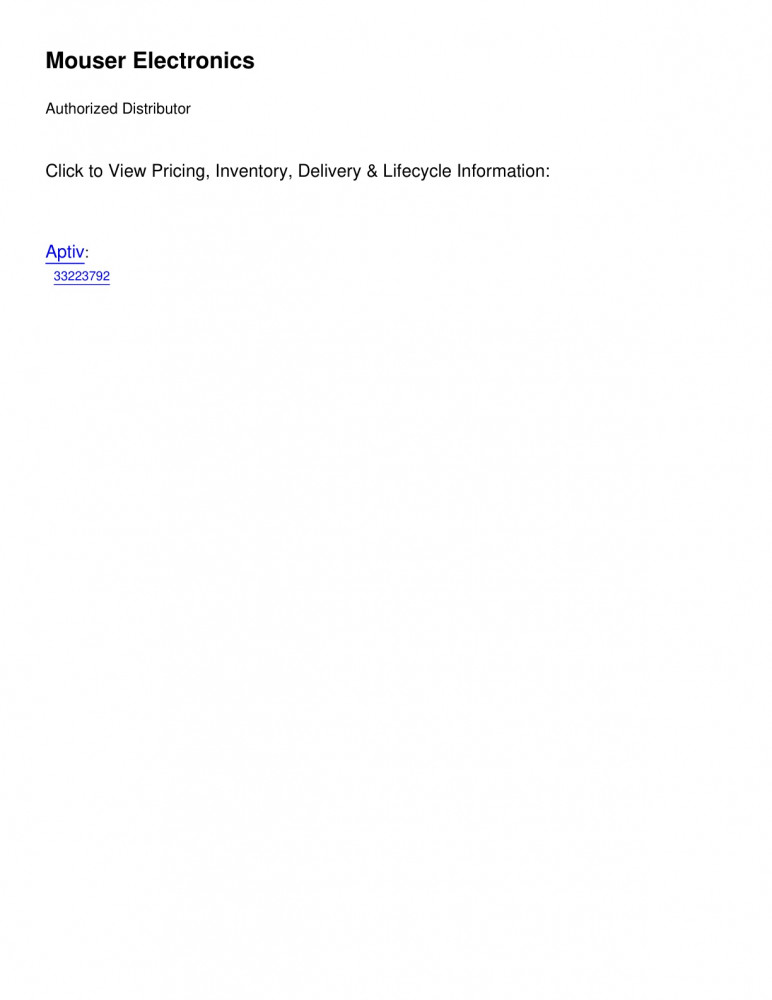 APTIV(Delphi) 33223792 technical document page 2