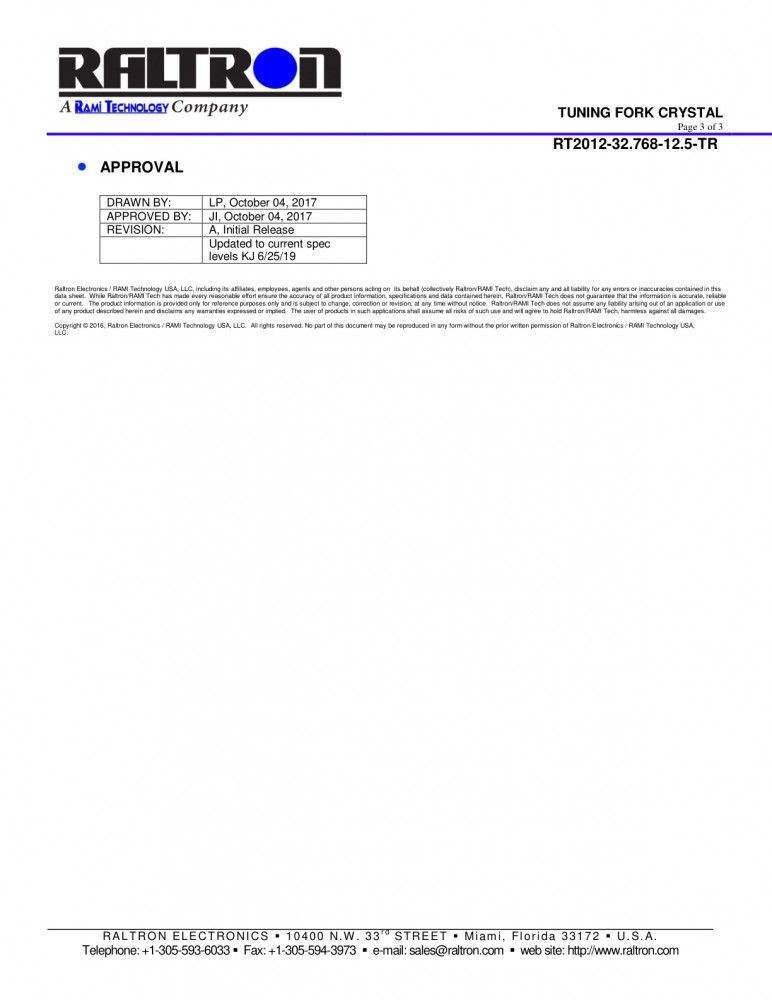 RT2012-32.768-12.5-TR datasheet page 3