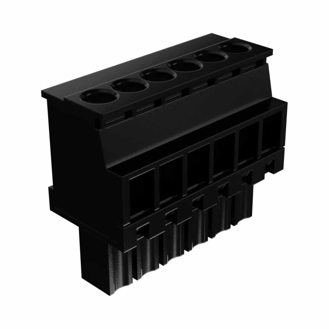 3.50mm Pitch Eurostyle Vertical Plug, Rear Wire Entry, 6 Circuits for sale